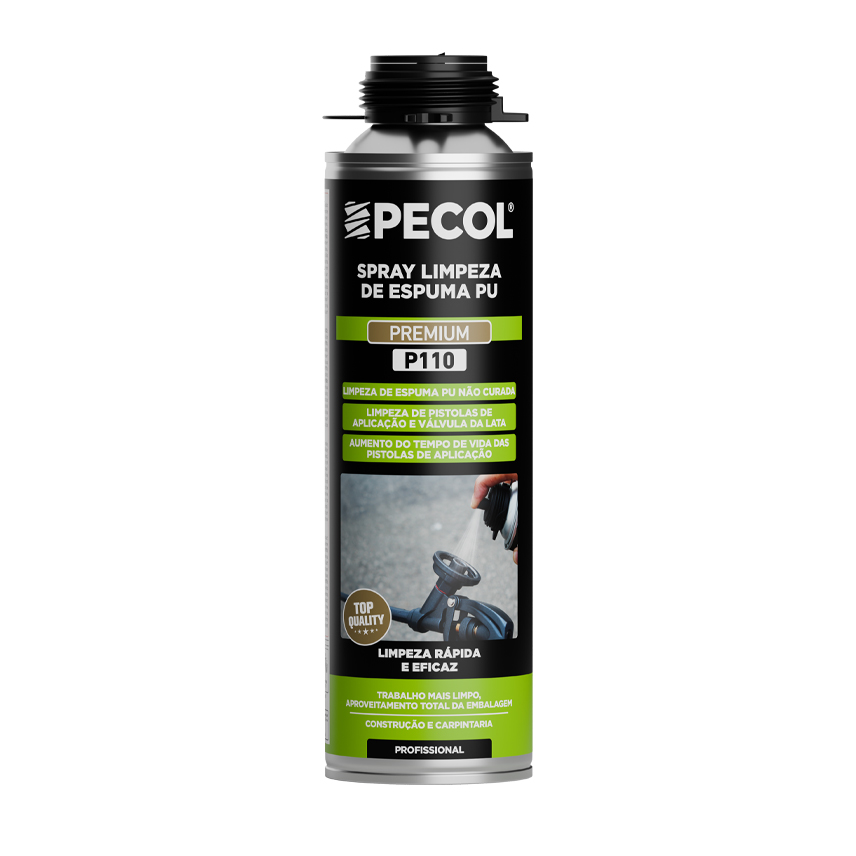 Spray Limpeza Espuma PU P110 :: Loja Pecol