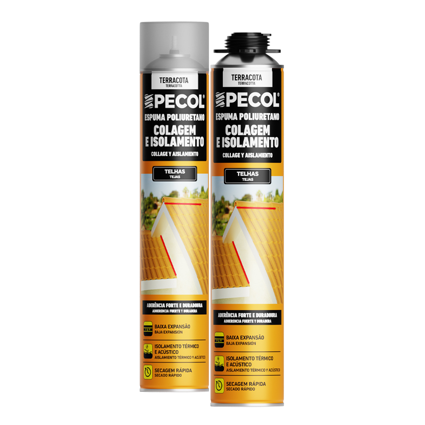 Espuma PU Telha PECOL :: Loja Pecol