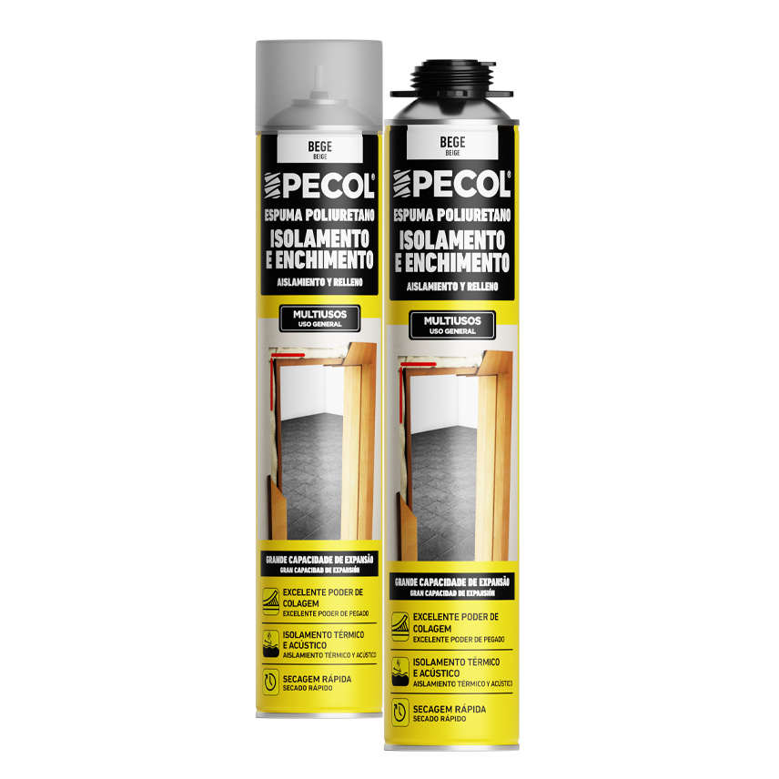 Espuma PU Isolamento e Enchimento :: Loja Pecol